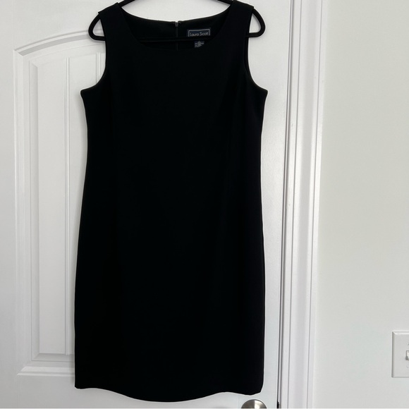 Laura Scott | Dresses | Laura Scott Elegant Black Mini Dress | Poshmark